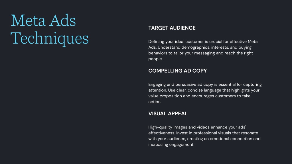 PPT - Drive Ecommerce Success Proven Meta Ads Techniques for Sales ...