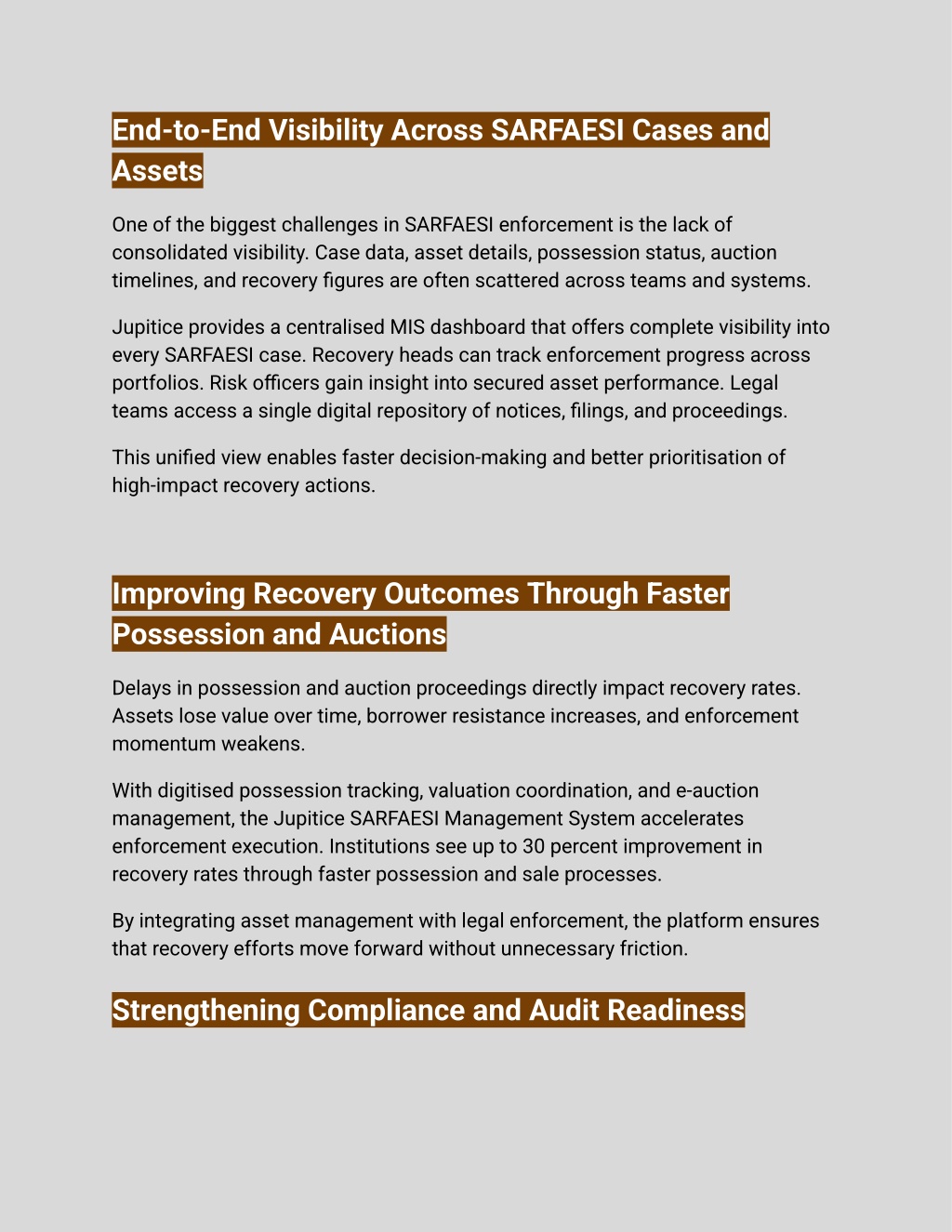 PPT - Missed SARFAESI Timelines Are Costing BFSI Institutions Their ...