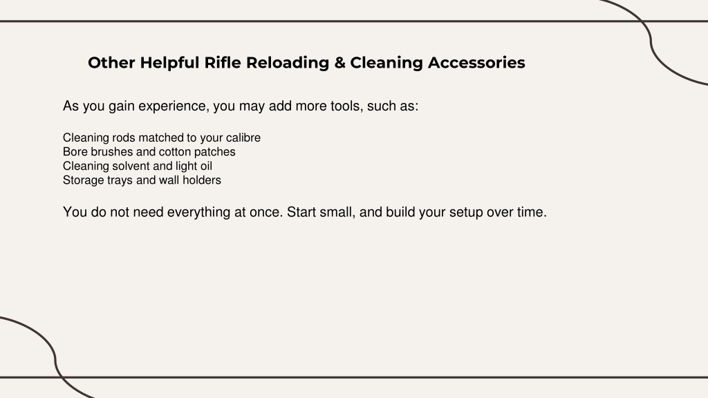 PPT - Rifle Reloading & Cleaning Accessories A Complete Beginner’s ...