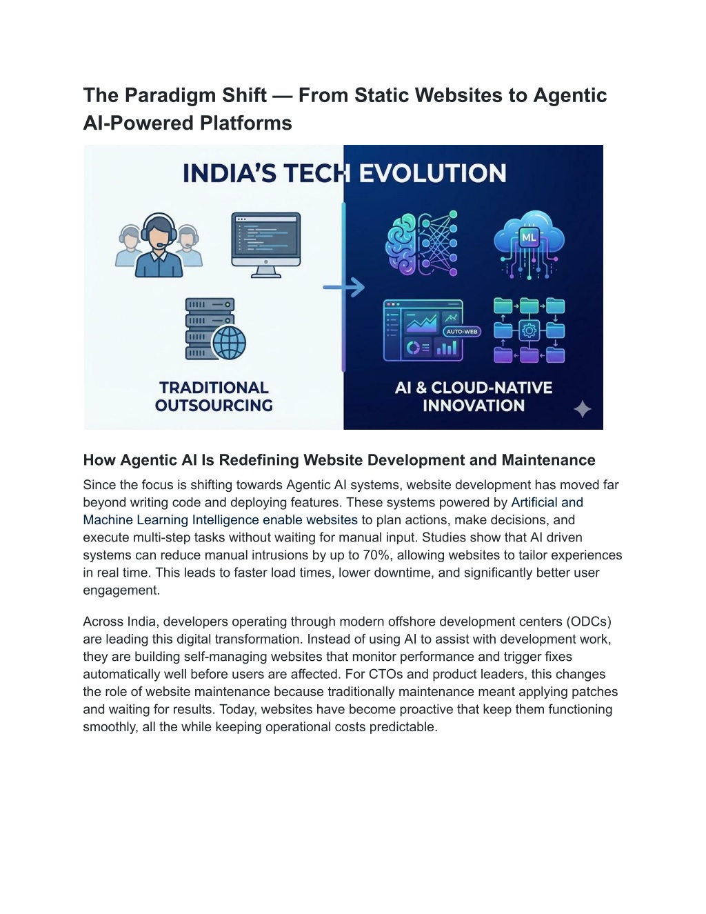 PPT - Why 2026 Is the Year to Partner With an AI-First Website ...