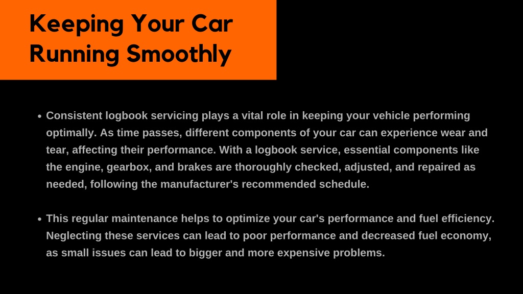 PPT - Logbook Servicing Explained: Keeping Your Car in Top Shape ...