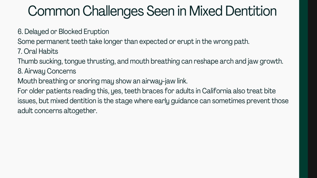 PPT - Mixed Dentition: Navigating the Transition from Baby Teeth to ...