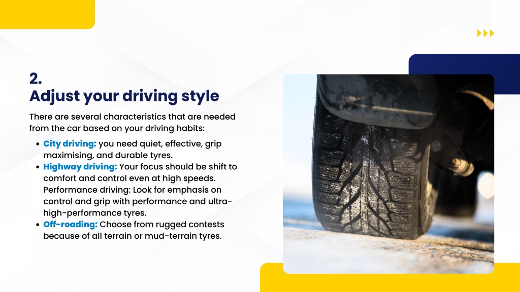 PPT - How to Choose the Right Tyres for Your Vehicle and Driving Style ...