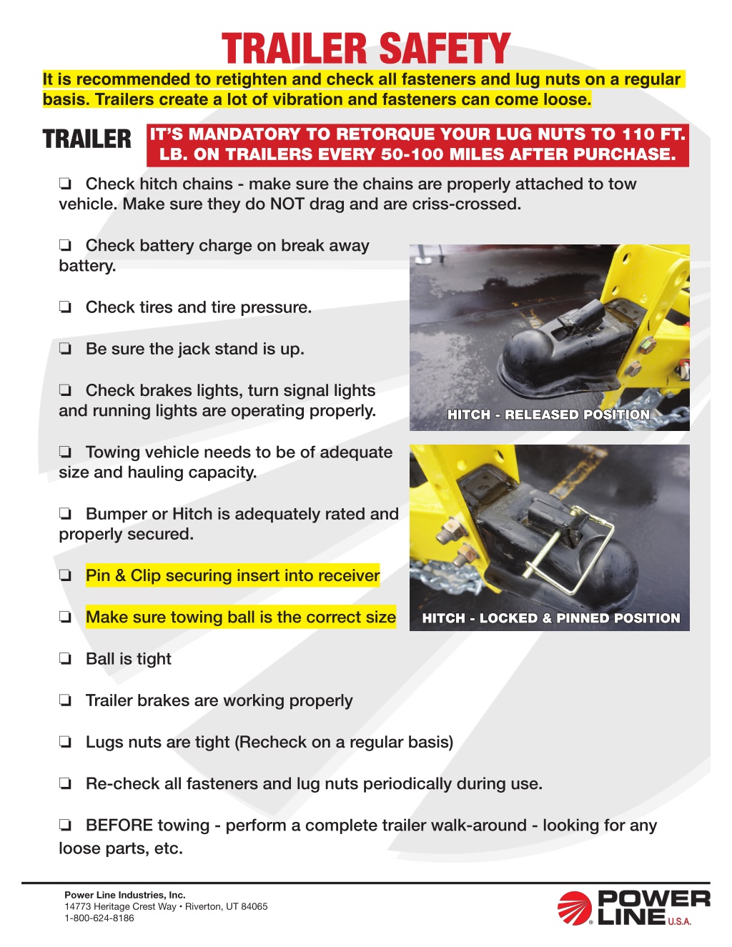 PPT - Power Wash Trailer Safety Guidelines | Powerline Industries ...