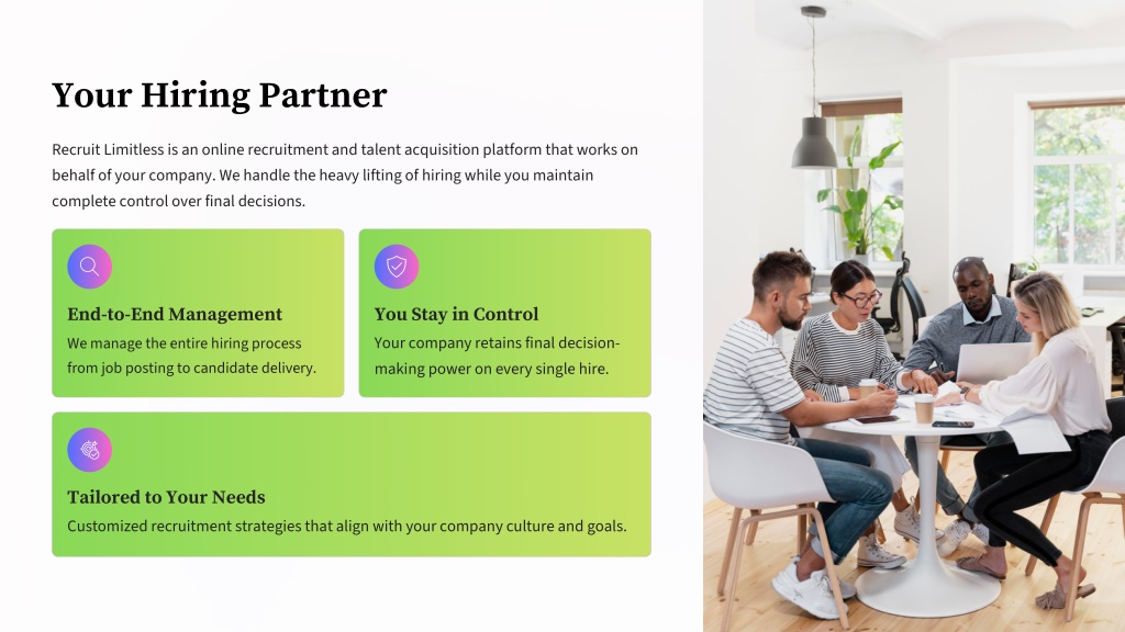 PPT - Reimagining Recruitment with Unlimited Hiring by Recruit ...