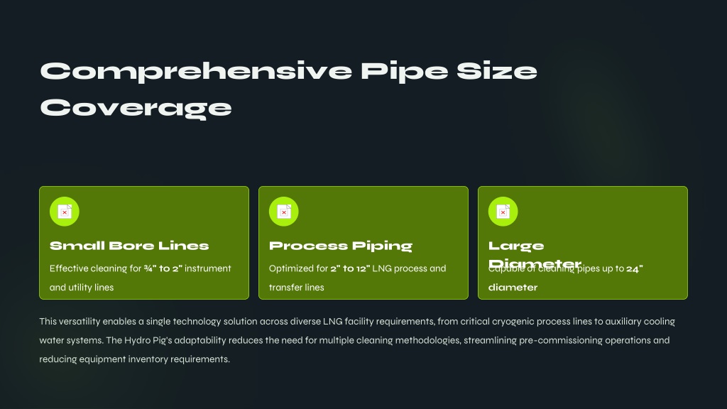 PPT - Nautilus Hydro Pig Technology for LNG Pre Commissioning ...