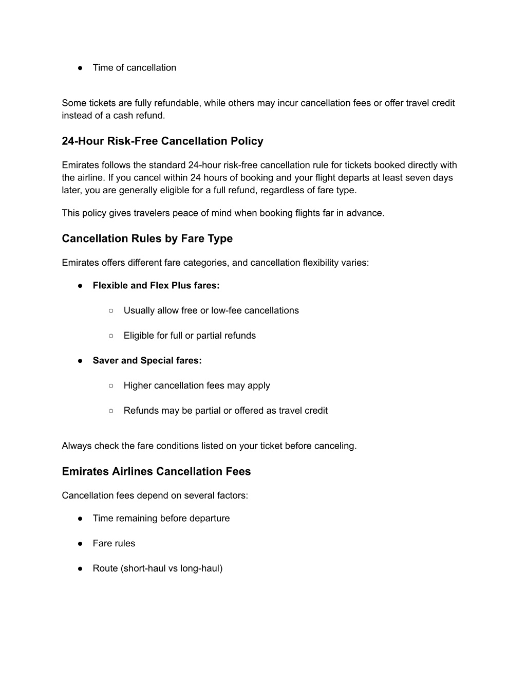 PPT - Emirates Airlines Cancellation Policy Guide for Travelers ...