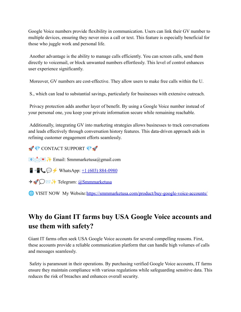 PPT - 7 Best sites to Buying Google Voice Accounts in 2026 ...