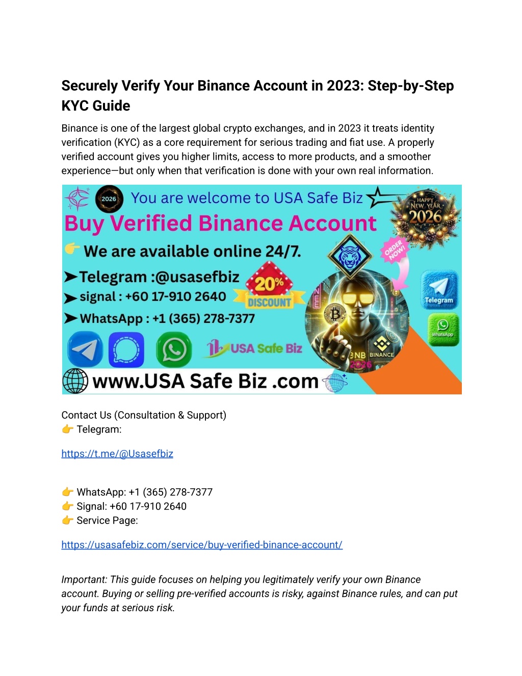 PPT - 3Securely Verify Your Binance Account in 2023_ Step‑by‑Step KYC ...