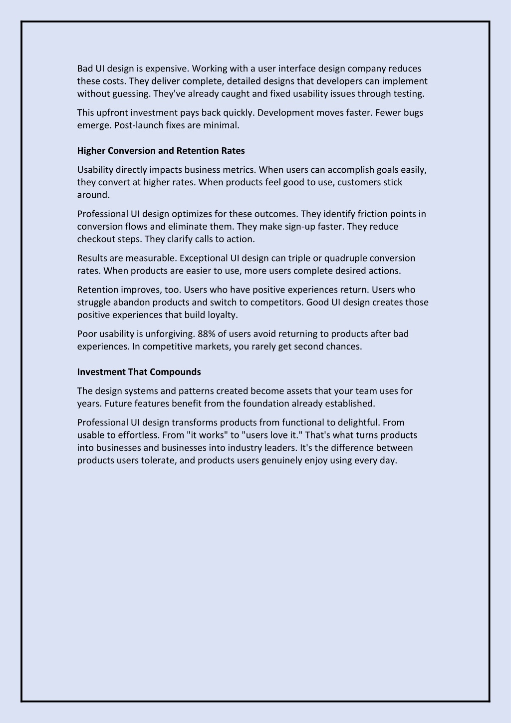 PPT - Why Working with a User Interface Design Company Improves Product ...