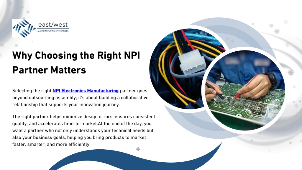 PPT - How to Choose the Right NPI Electronics Manufacturing Partner ...