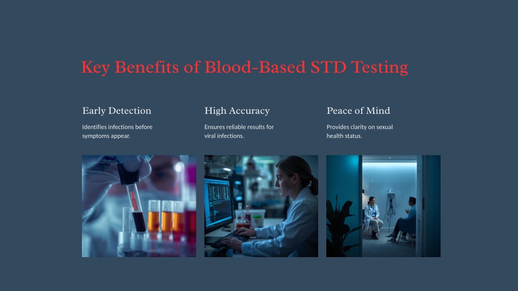 PPT - The Role of Blood Tests in Routine and Preventive STD Screening ...