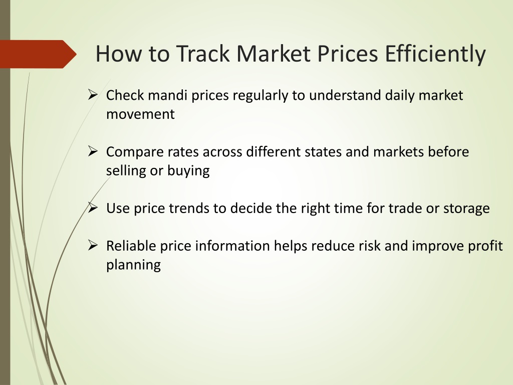 PPT - How Tur Prices Change in Mandis and What Influences Them ...