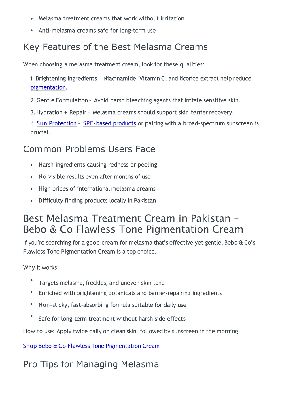 PPT - Effective Creams for Melasma Pigmentation and Dark Spots ...
