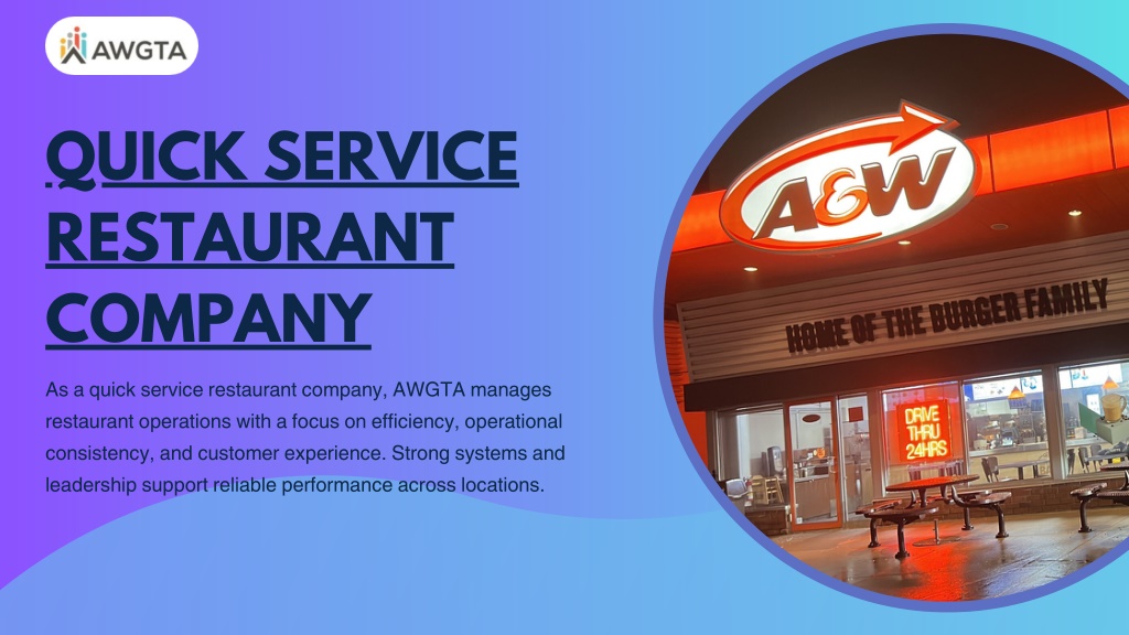 PPT - AWGTA – Hospitality Service Management & Restaurant Operations ...