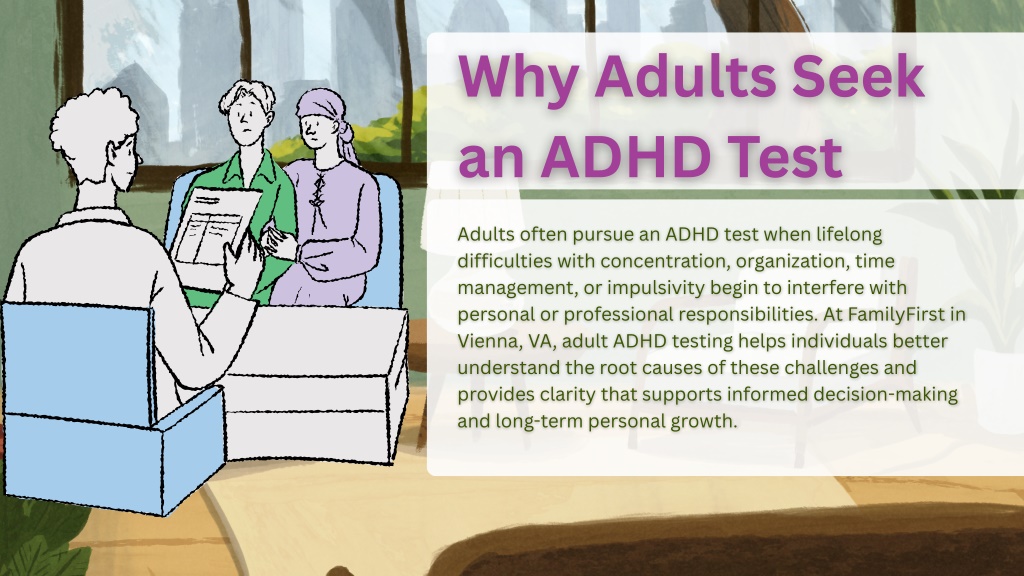 PPT - ADHD Test for Adults with Psychoeducational Experts Vienna VA ...