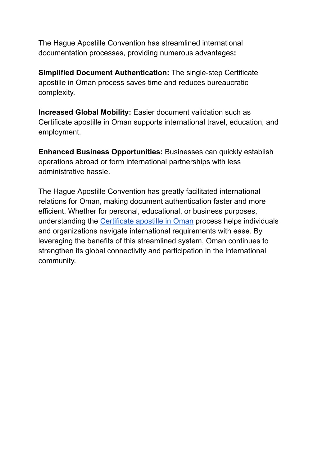 PPT - Understanding the Hague Apostille Convention and Its Role in Oman ...