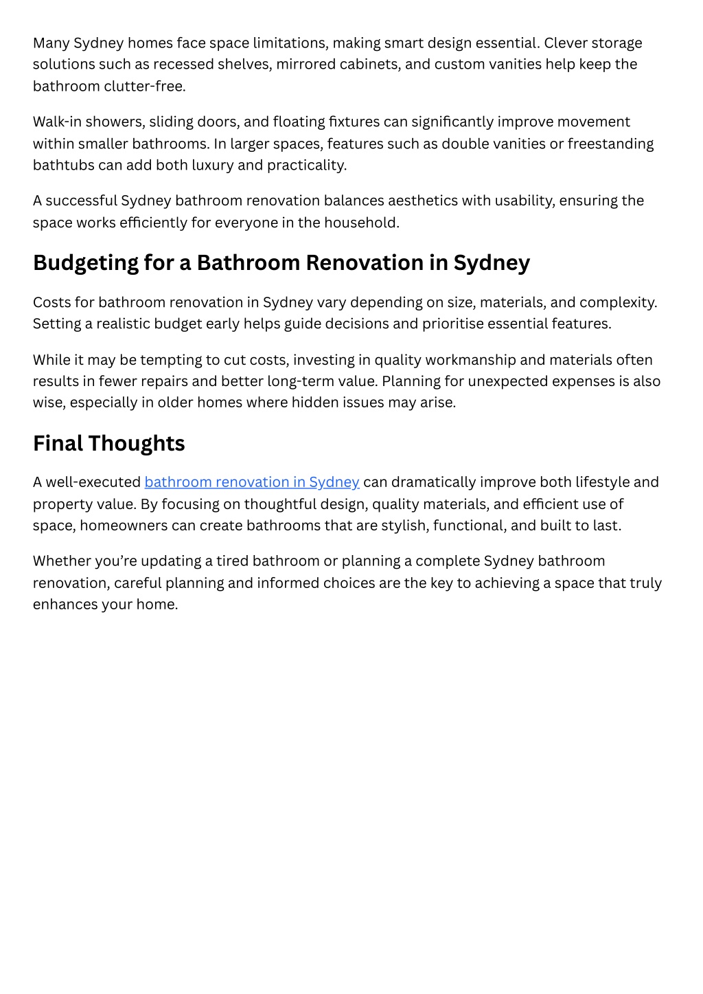 PPT - A Complete Guide to Bathroom Renovation in Sydney PowerPoint ...