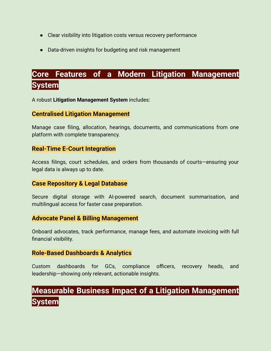 PPT - Litigation Management System_ A Smarter Way for NBFCs to Manage ...