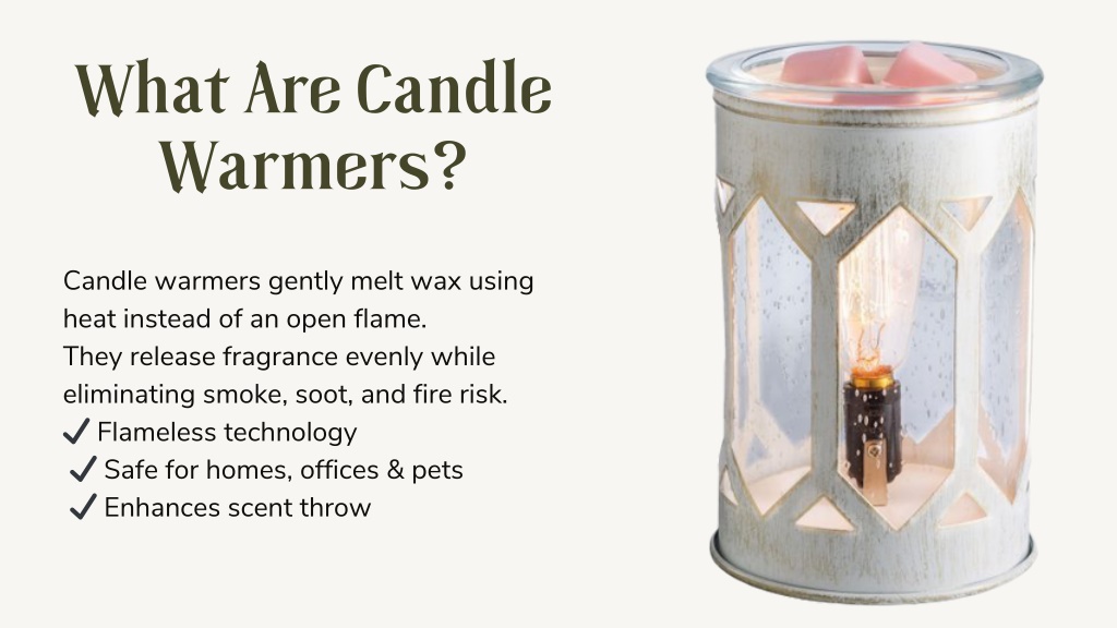 PPT - Candle Warmer - A Safer, Smarter Way to Enjoy Fragrance ...