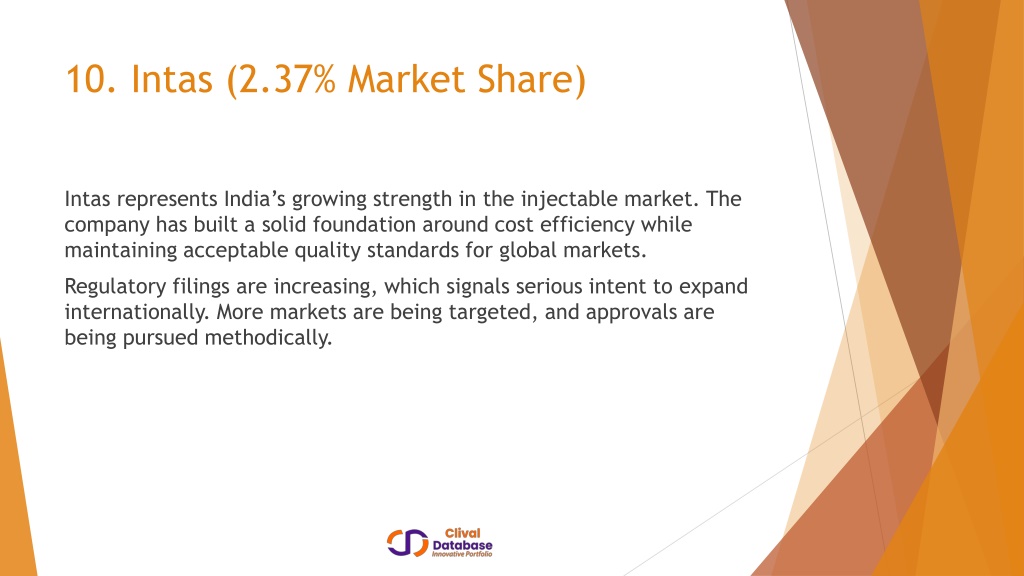 PPT - Top 10 Generic Injectable Market Leaders to Watch in 2026 ...