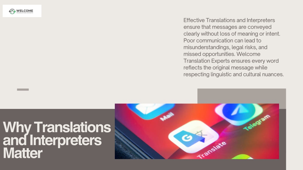 PPT - Translations and Interpreters: Bridging Language Gaps Worldwide ...