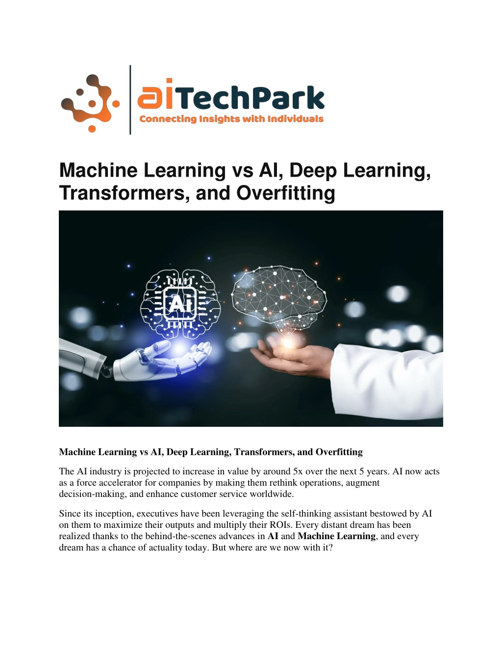 PPT - Machine Learning vs AI what is the real difference in practice ...