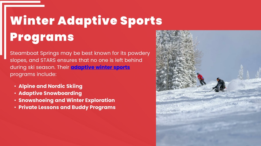 PPT - Top Adaptive Sports Programs in Steamboat Springs for All ...