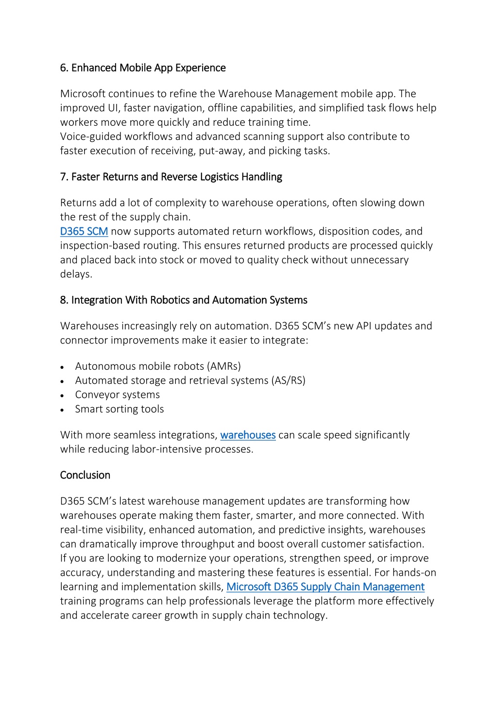 PPT - Best Dynamics 365 Supply Chain Management (T&L) Training ...