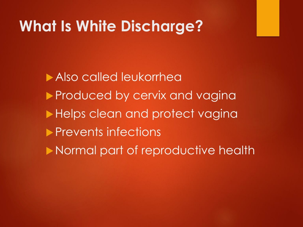 PPT - Is White Discharge Before Your Period Normal? PowerPoint ...