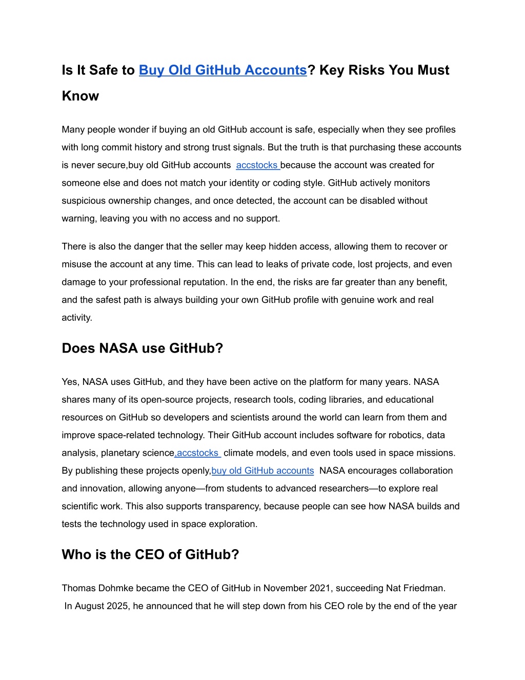 PPT - Most 30 Proven Sites for Aged GitHub Account Use 2026 PowerPoint ...