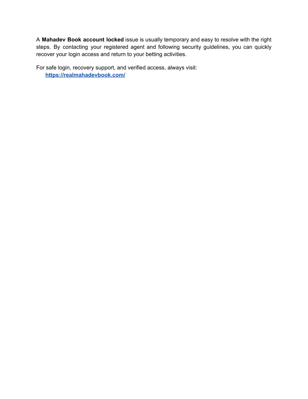 PPT - Mahadev Book Account Locked? How to Recover Your Login Access ...