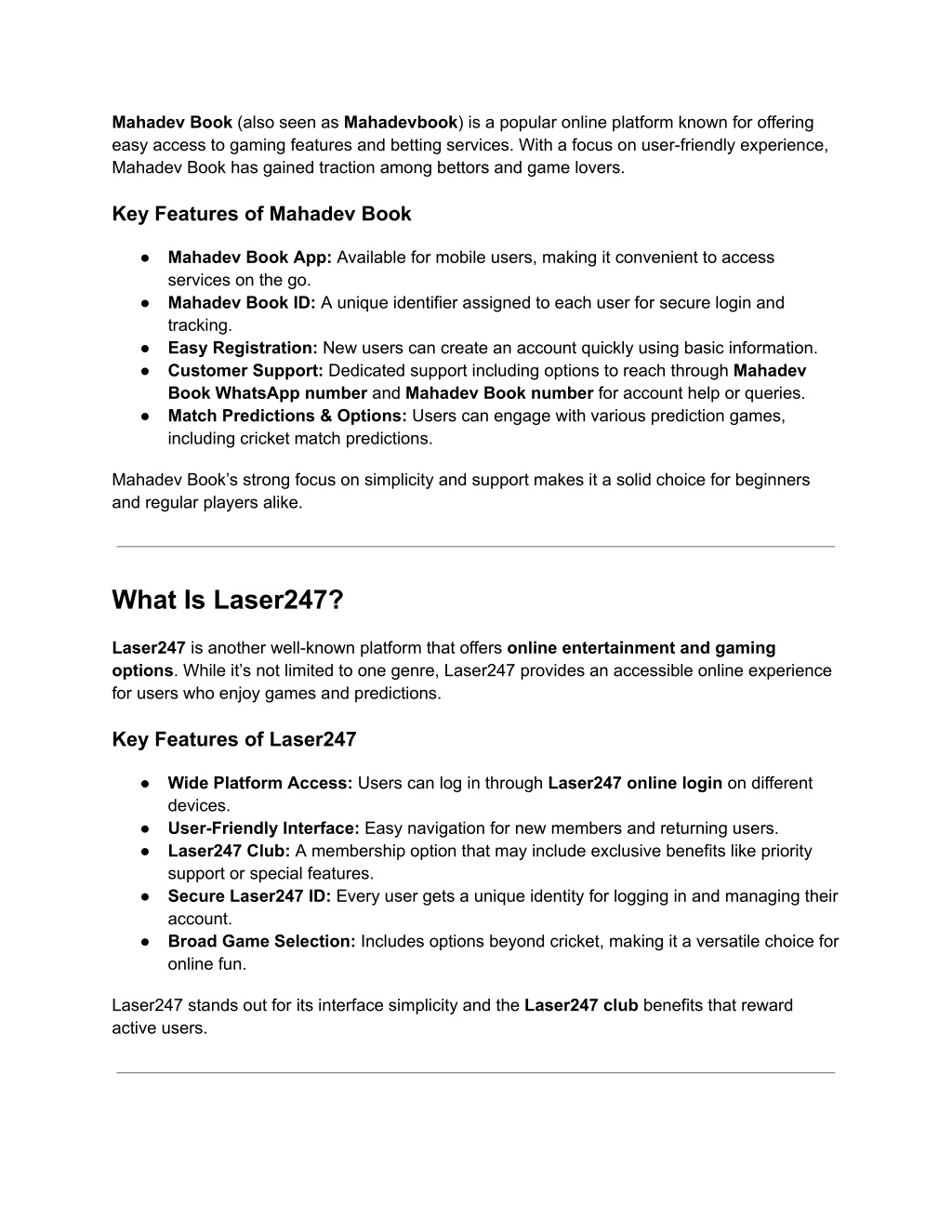 PPT - Comparing Mahadev Book, Laser247, and Gold365 Platforms (Features ...