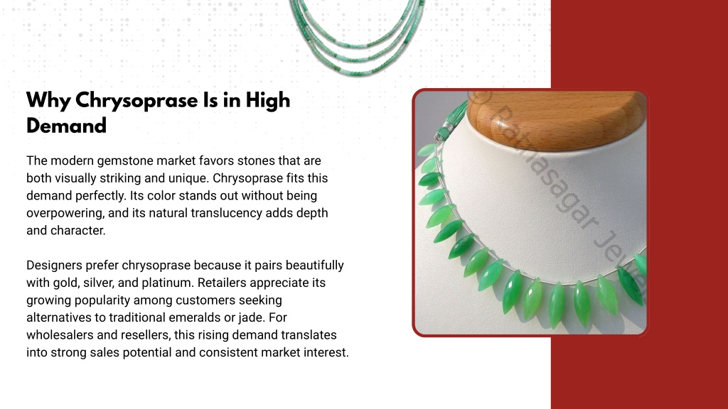 PPT - Wholesale Chrysoprase Gemstones: The Ultimate Buyer’s Guide ...