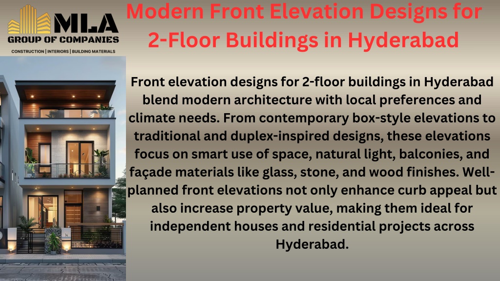 PPT - front elevation designs for 2 floors building in hyderabad ...