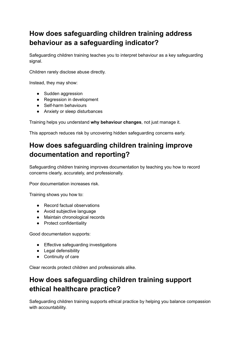 PPT - How Safeguarding Children Training Reduces Risk in Healthcare ...