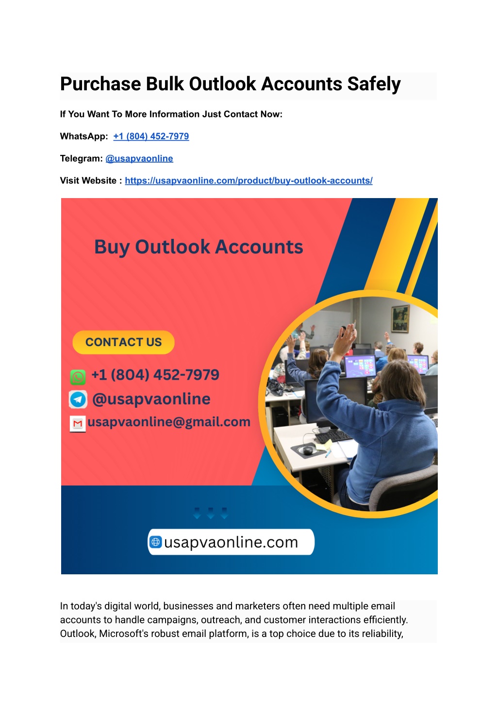 PPT - Purchase Bulk Outlook Accounts Safely PowerPoint Presentation ...
