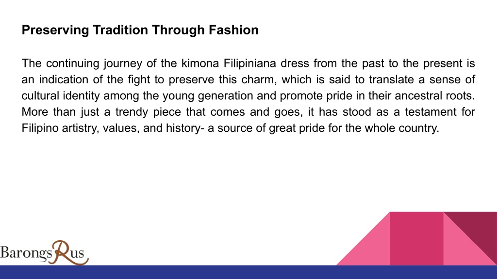 PPT - Why the Kimona Filipiniana Dress Remains Iconic in Traditional ...
