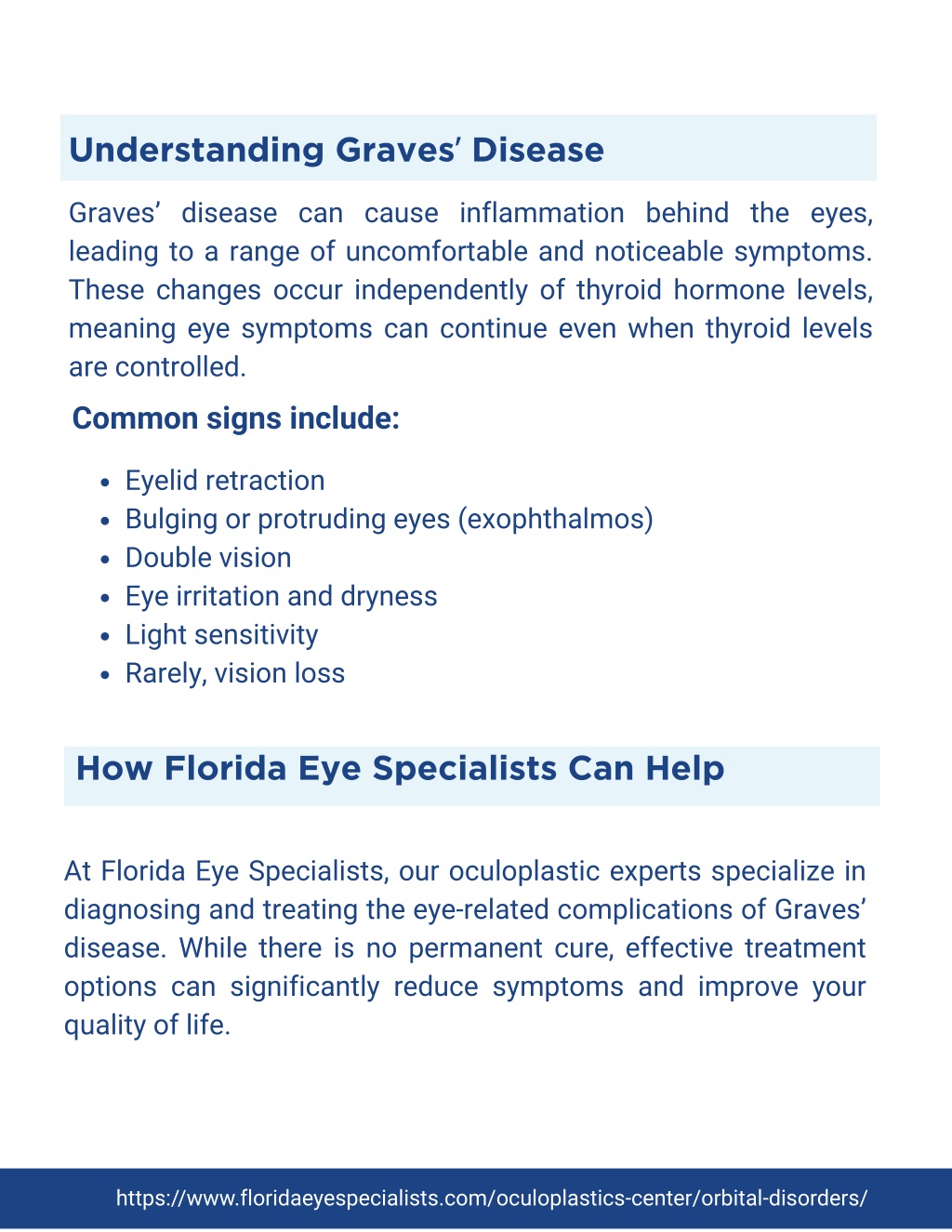 PPT - Trusted Graves Disease Treatment Jacksonville FL at Florida Eye ...