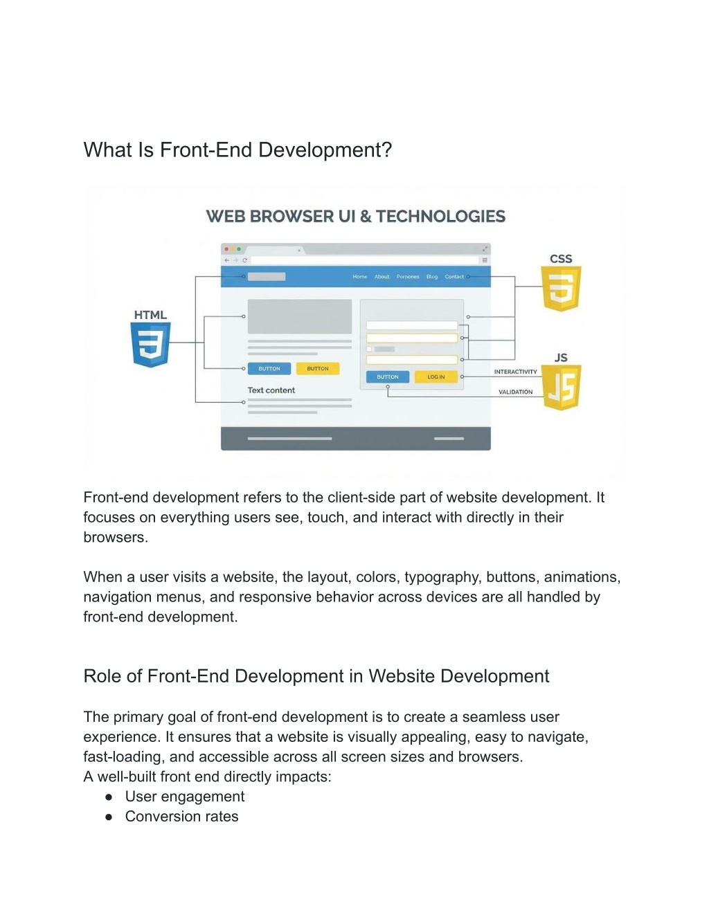 PPT - Front-End vs Back-End Development: Roles, Tools, Skills & Career Guide PowerPoint ...