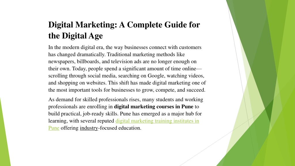 PPT - SIM is one of the best digital marketing training institute in ...