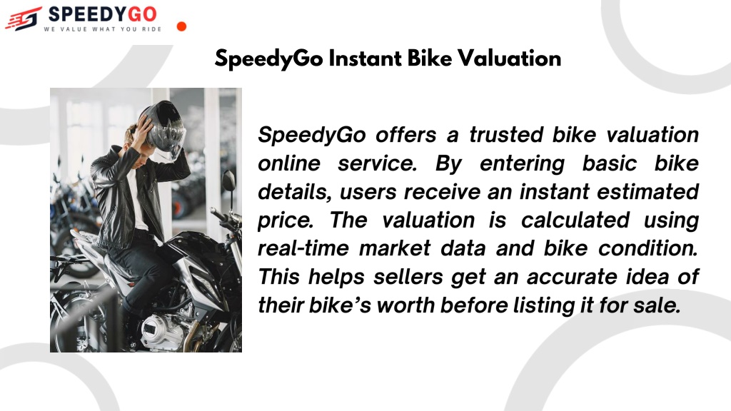 PPT - Bike Valuation Online Made Easy PowerPoint Presentation, free ...