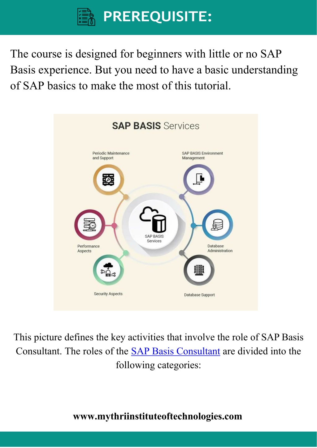 PPT - SAP BASIS TRAINING IN HYDERABAD PowerPoint Presentation, free ...