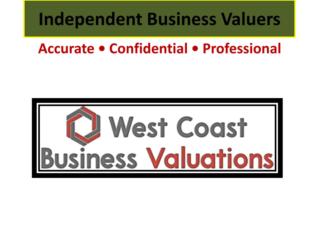 PPT - Independent Business Valuers | Trusted Experts in Perth ...