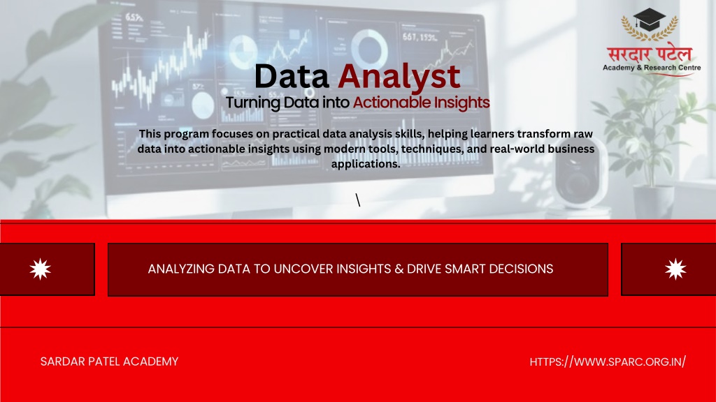 PPT - Professional Data Analyst Program – Turning Data into Actionable ...