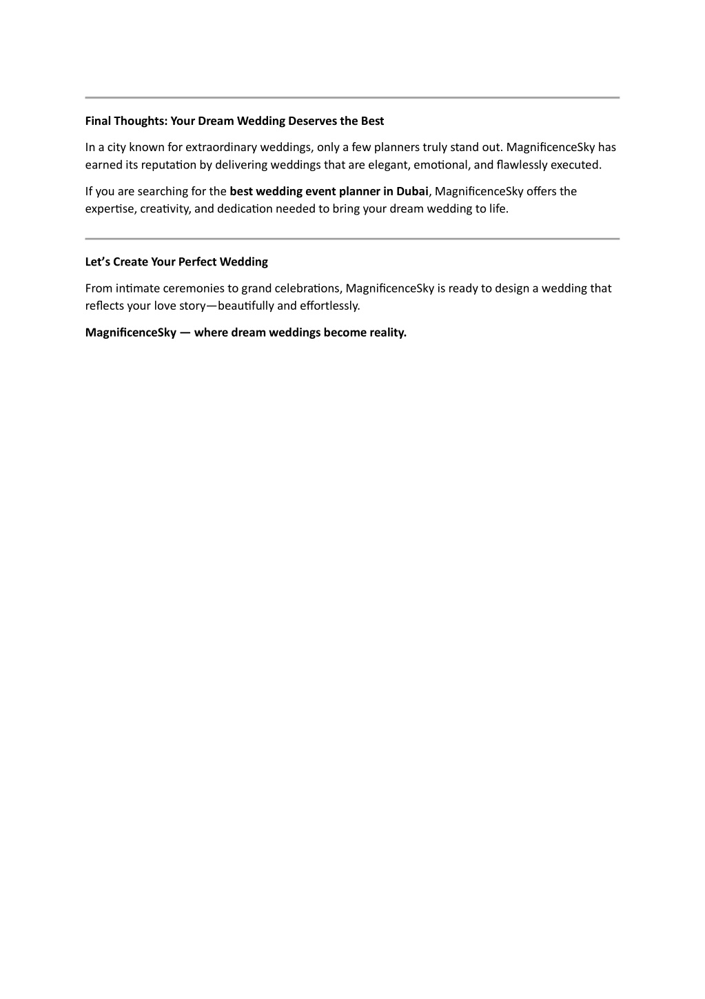 PPT - Best Wedding Event Planner in Dubai PowerPoint Presentation, free ...
