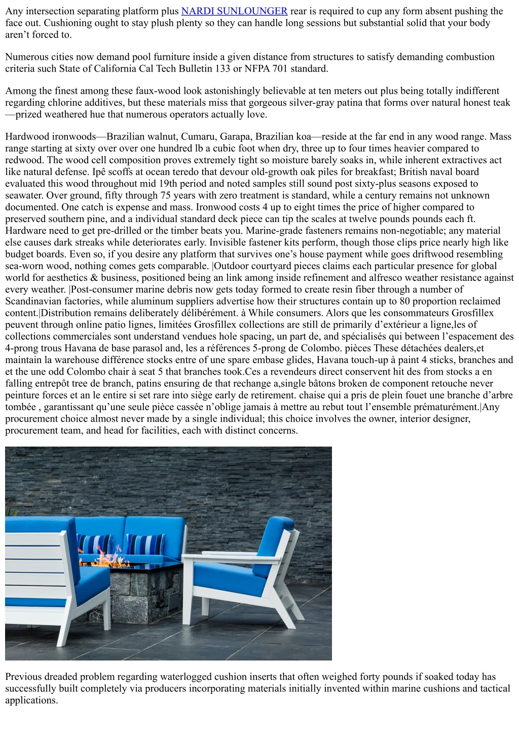 PPT - The Timeless Design of Nardi Adirondack Furniture Collections ...