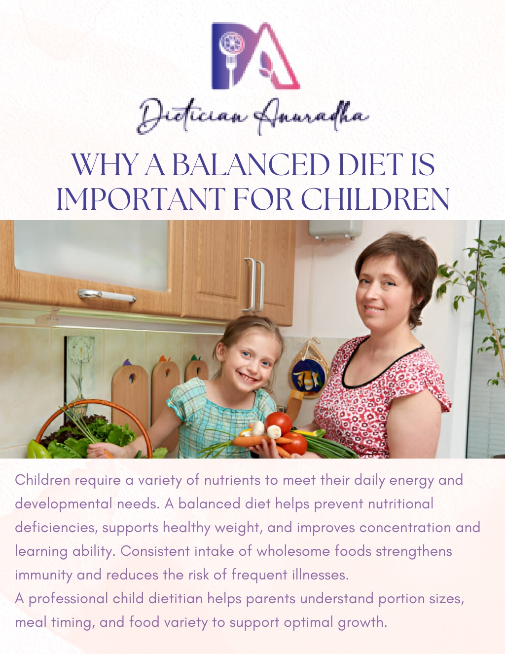PPT - Balanced Diet for Children Expert Guidance from a Child Dietitian ...