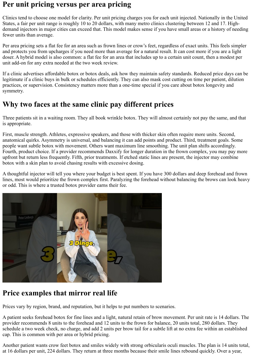 PPT - Botox Price Guide: Factors That Influence Cost and Units ...