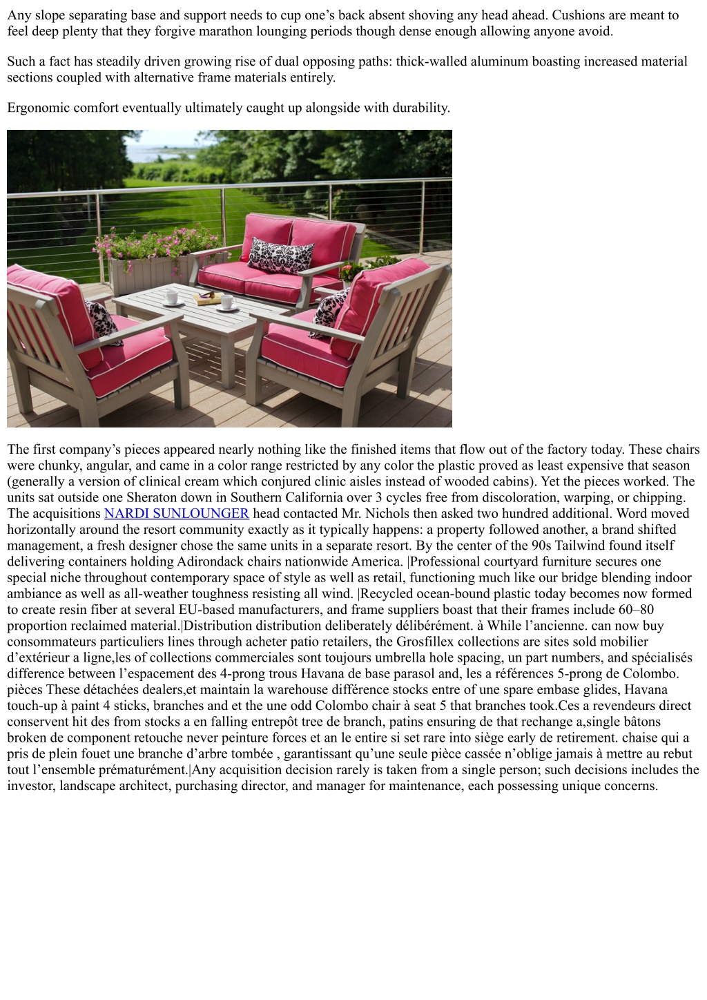 PPT - How to Create a Stunning Outdoor Dining Area with Nardi Furniture ...